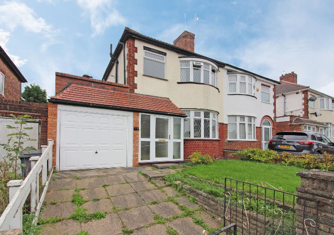 3 bedroom semi-detached house for sale in Massbrook Road, Wolverhampton ...