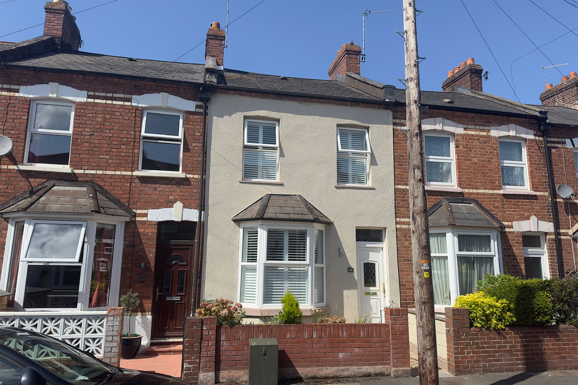 2 bedroom terraced house for sale in Clinton Street, Exeter, EX4 1AX