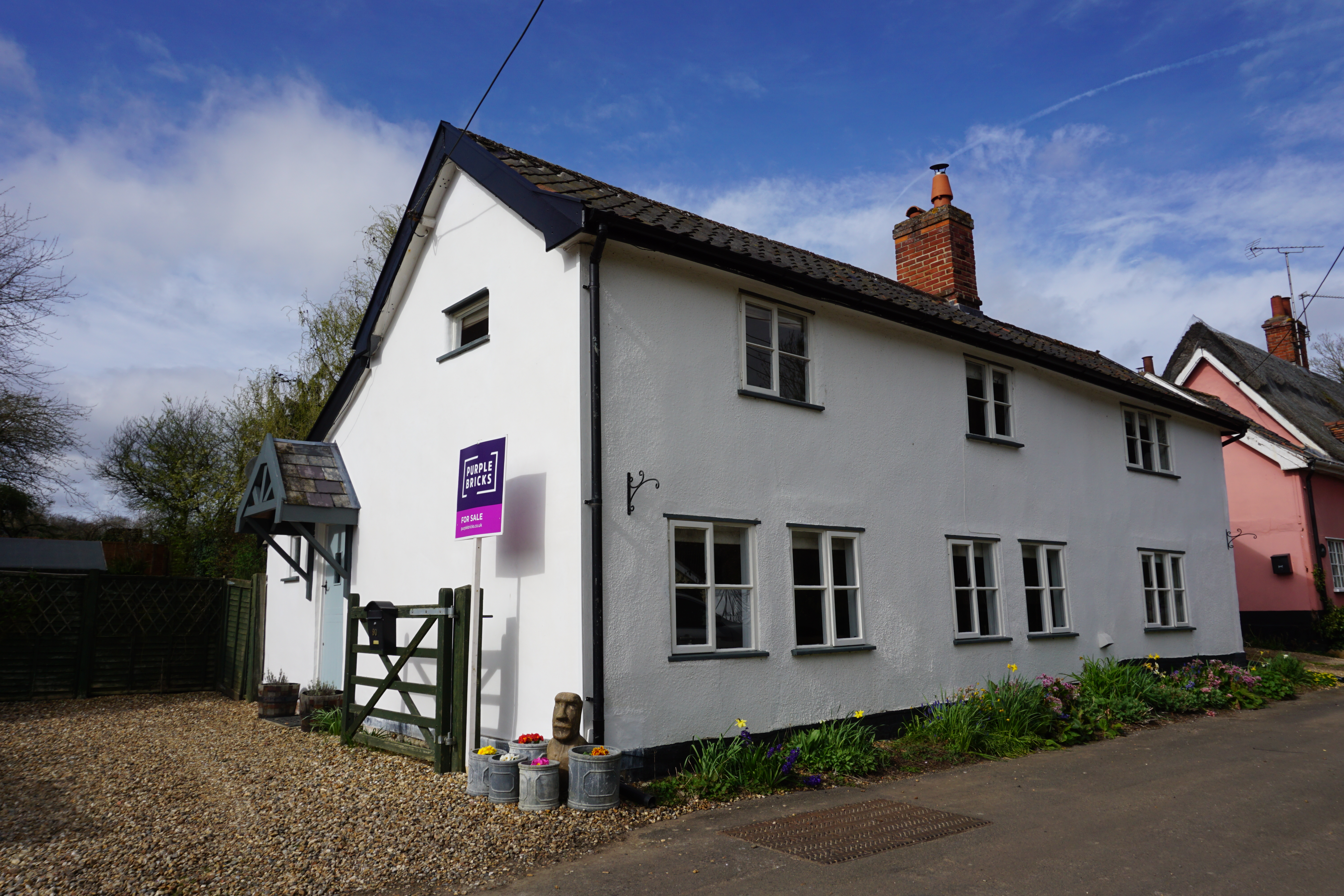 3 bedroom cottage for sale in Back Street, Garboldisham, Diss, IP22 2SD